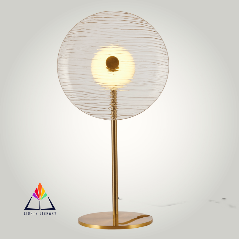 Luminous Disc Table Lamp – Lights Library