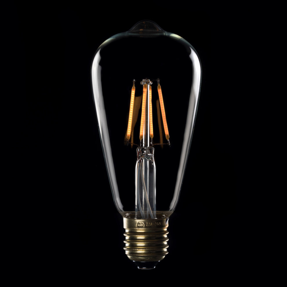 4W Edison LED Big Cylinder E-27 Bulb – Lights Library